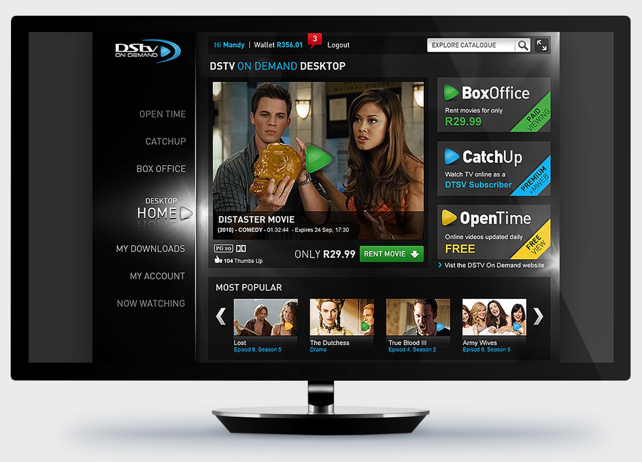 Dstv - native desktop application | Work