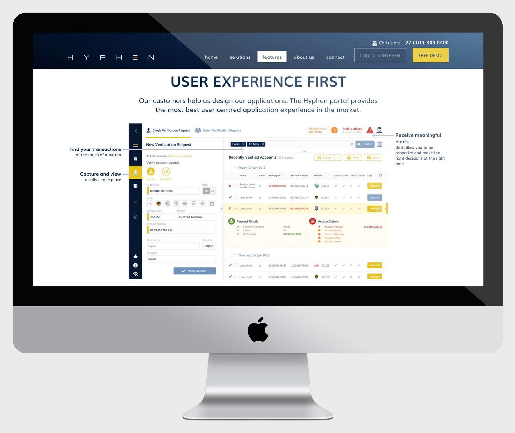 Hyphen - responsive website | Work
