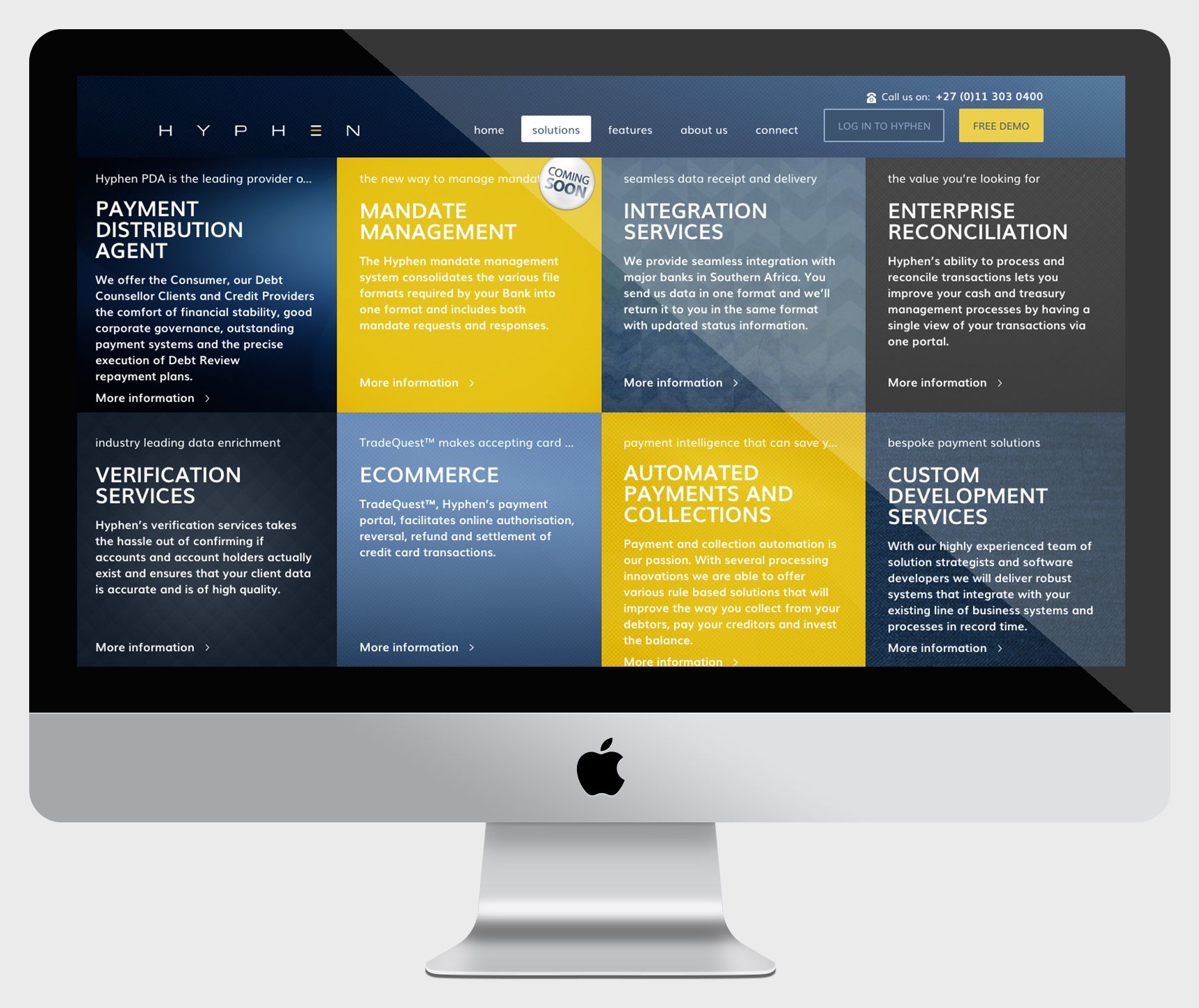 Hyphen - responsive website | Work