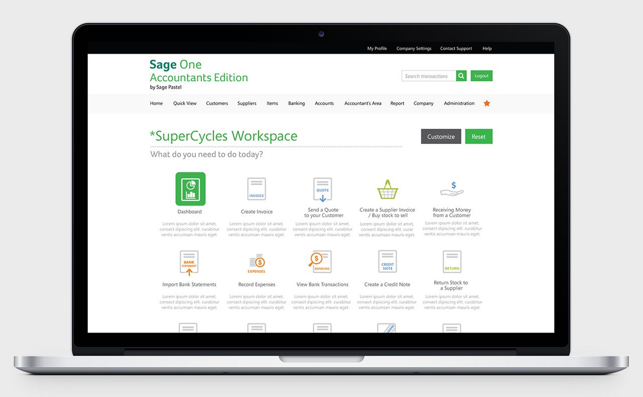 Sage - website & L.O.B application | Work